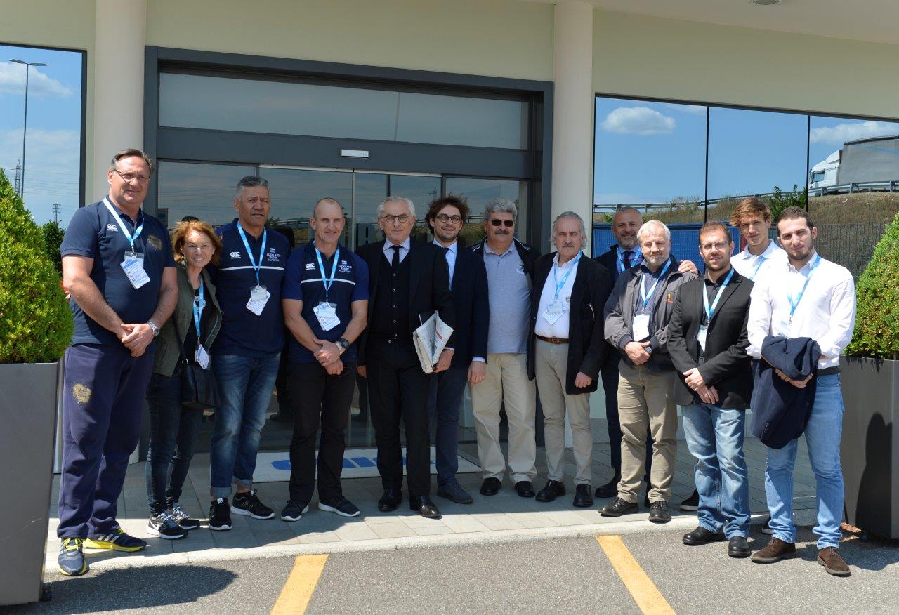 Ghial ha ospitato una visita della delegazione della “Auckland Rugby ...