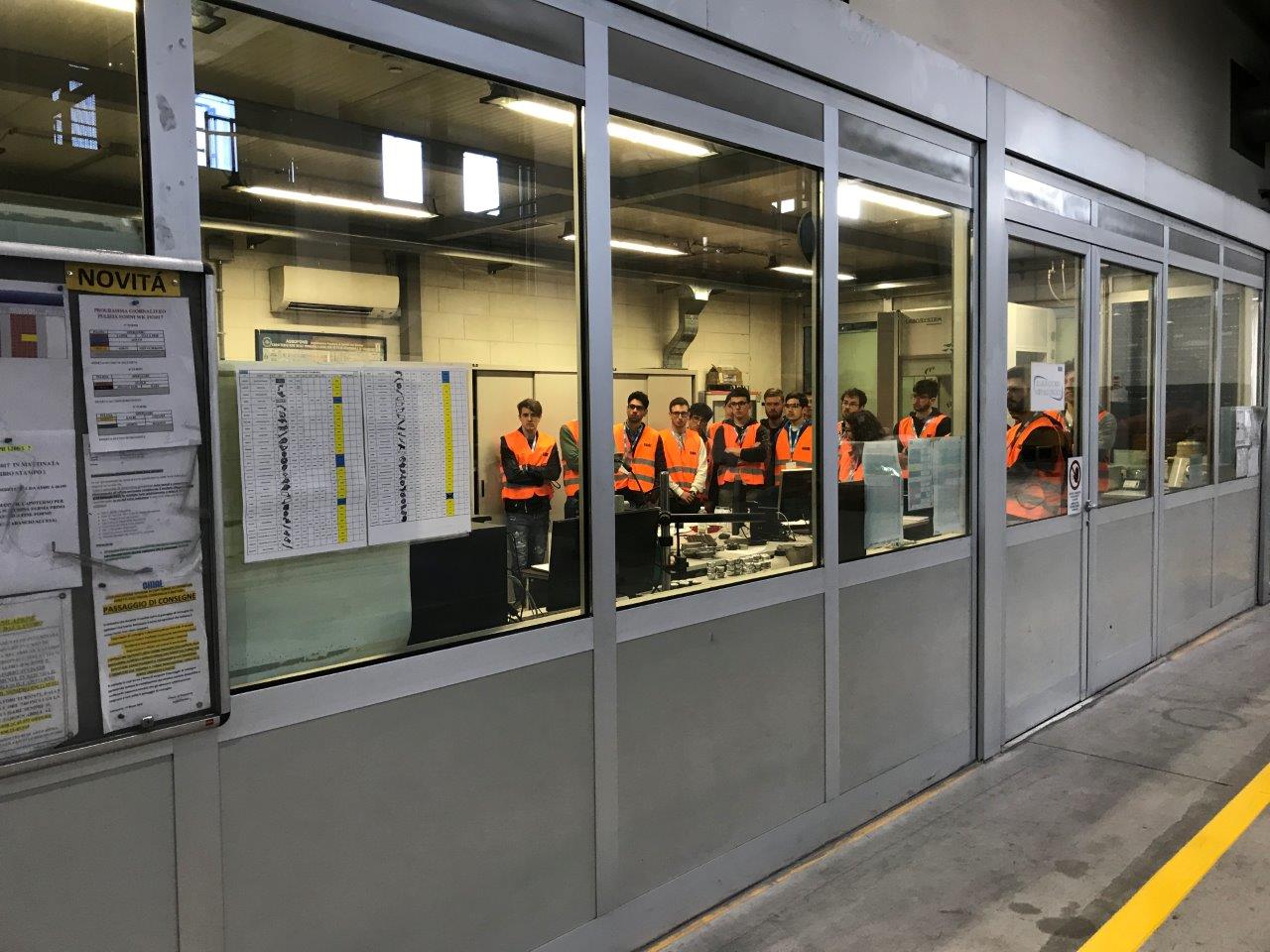 Visita degli studenti della Facoltà di Ingegneria di Brescia | Ghial